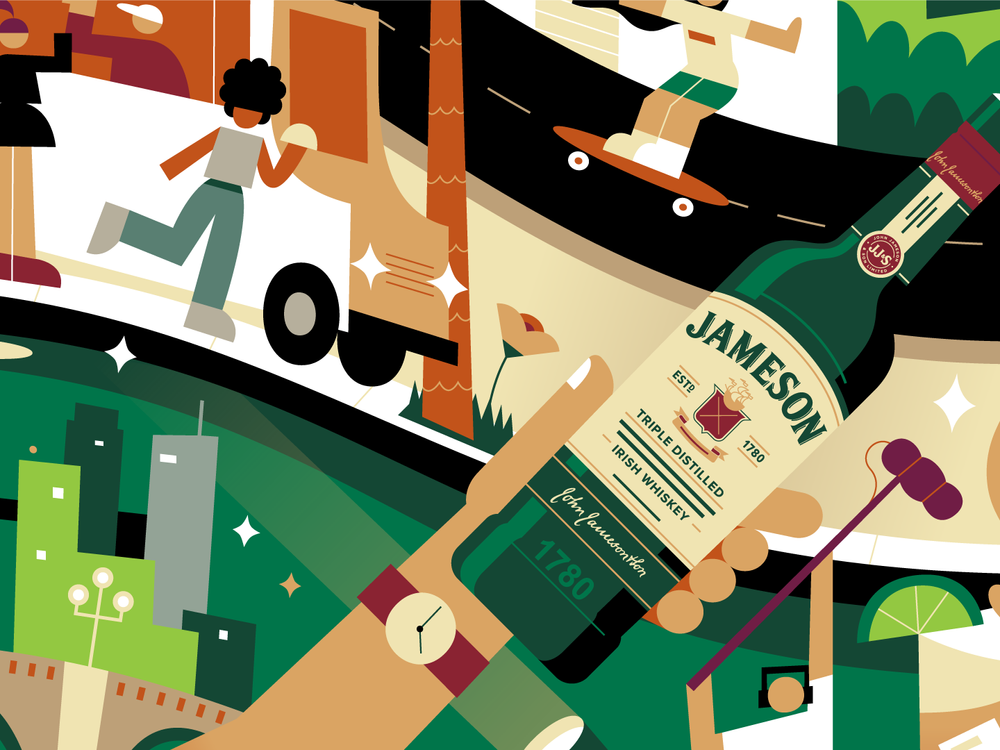 Jameson California Canister — Down the Street Designs