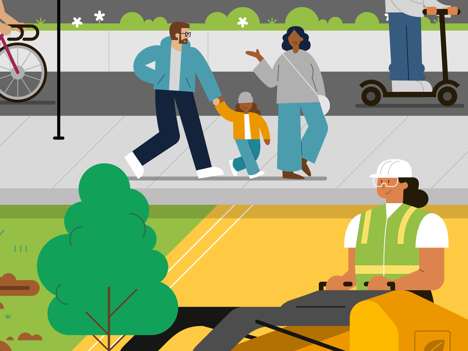 LA Metro Illustrations — Down the Street Designs