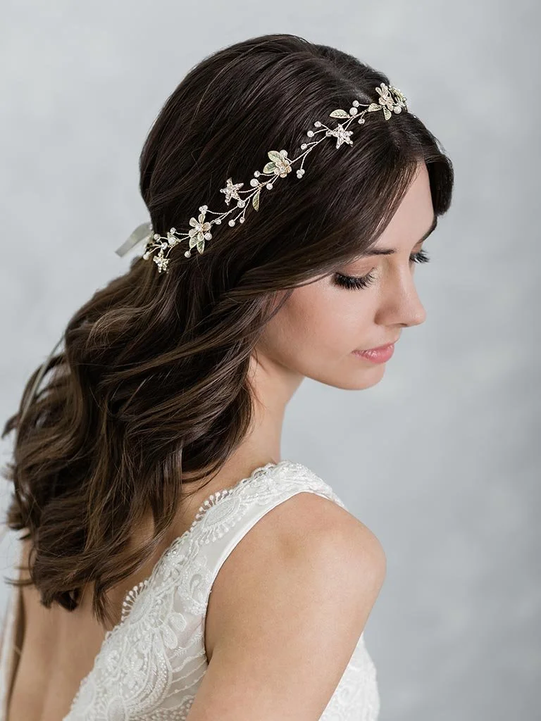 Halos, Hair Vines, & Garlands — Bel Aire Bridal