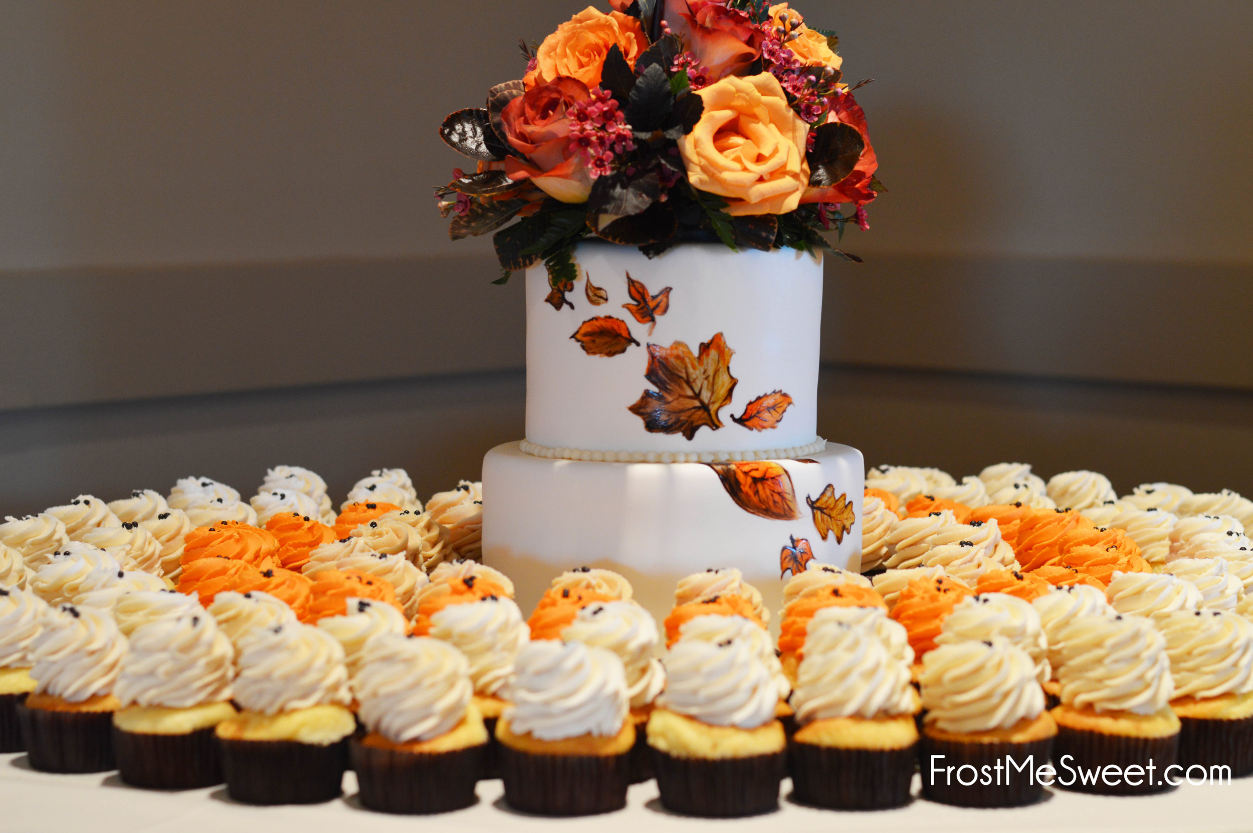 Fall Wedding Cupcakes