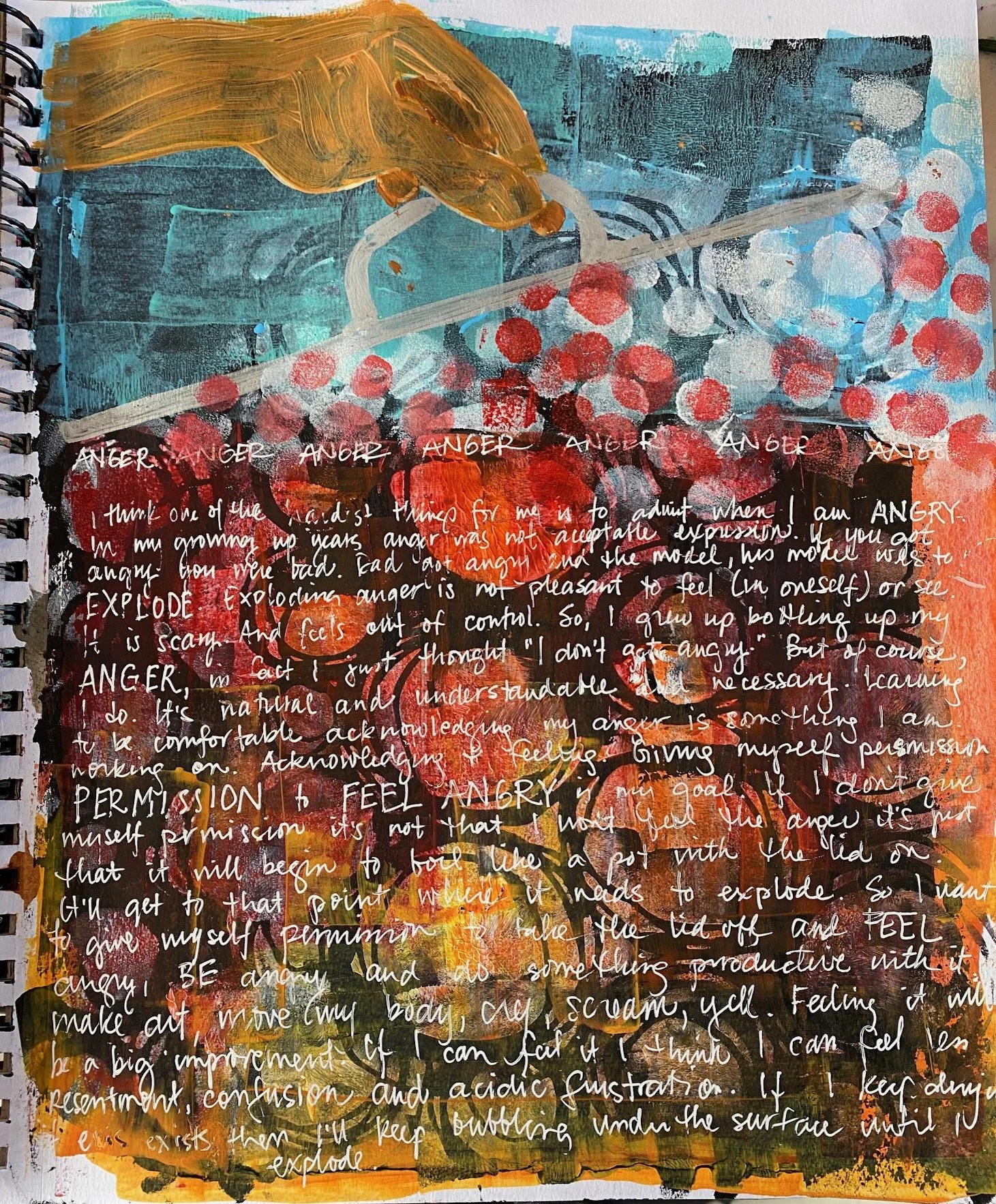 Art Journaling Prompt • Unfold Art Studio • Art Journaling • Susie Stonefield