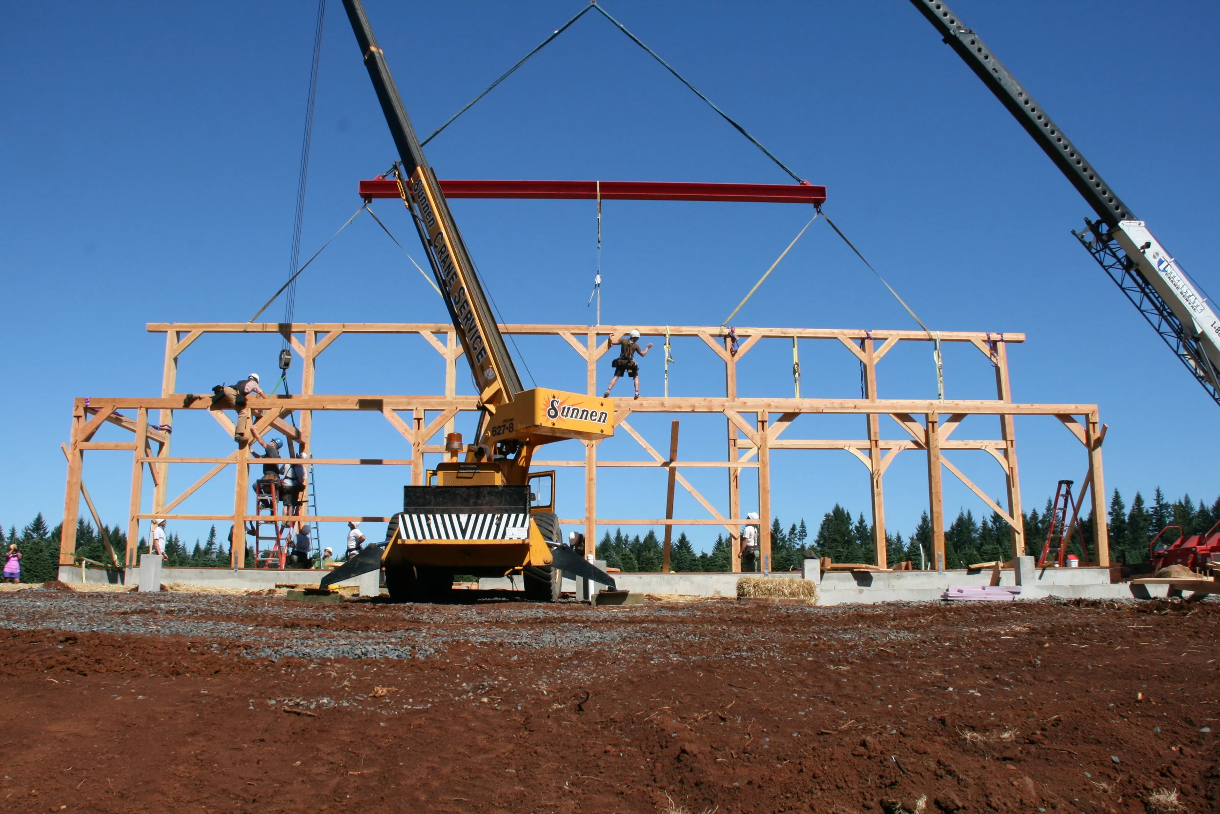 Oregon Cruck Barn — Collin Beggs Design Build Timber Framing