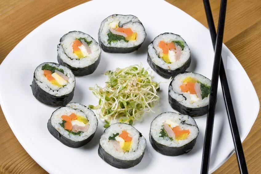 Difference between Kimbap & Sushi — SweetandtastyTV
