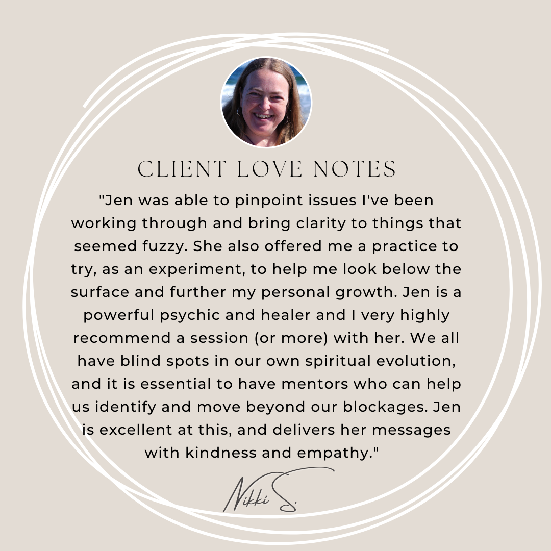 Jennifer Cabot, M.A. Intuitive Mindset Coach, Reiki Master/teacher, and ...