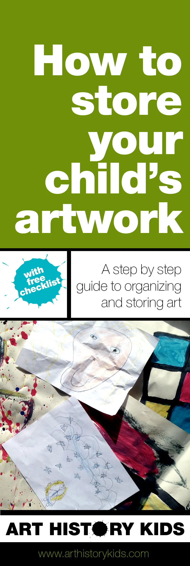 How to Store your Child's Artwork — Art History Kids