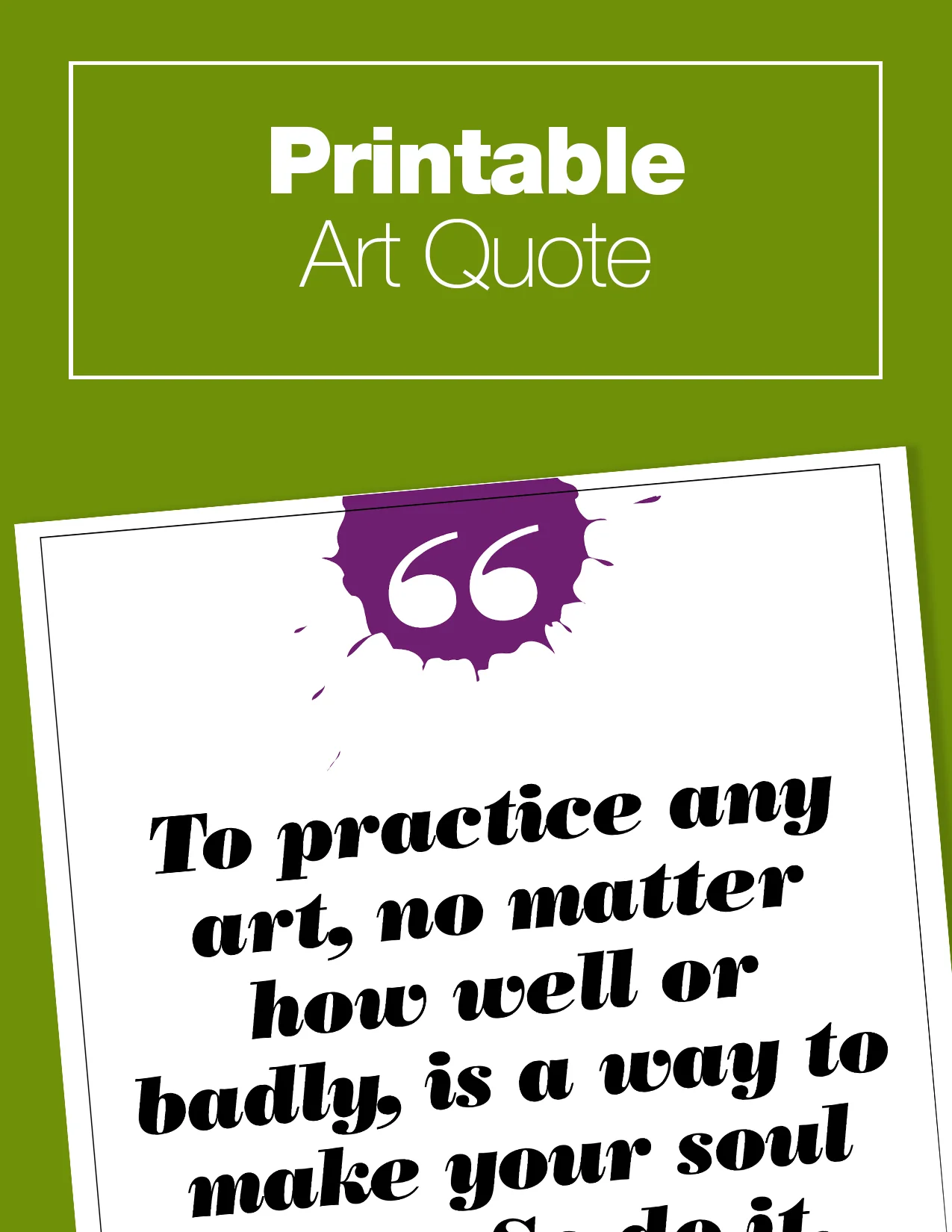 Artsy Quotes to Inspire Creativity — Art History Kids