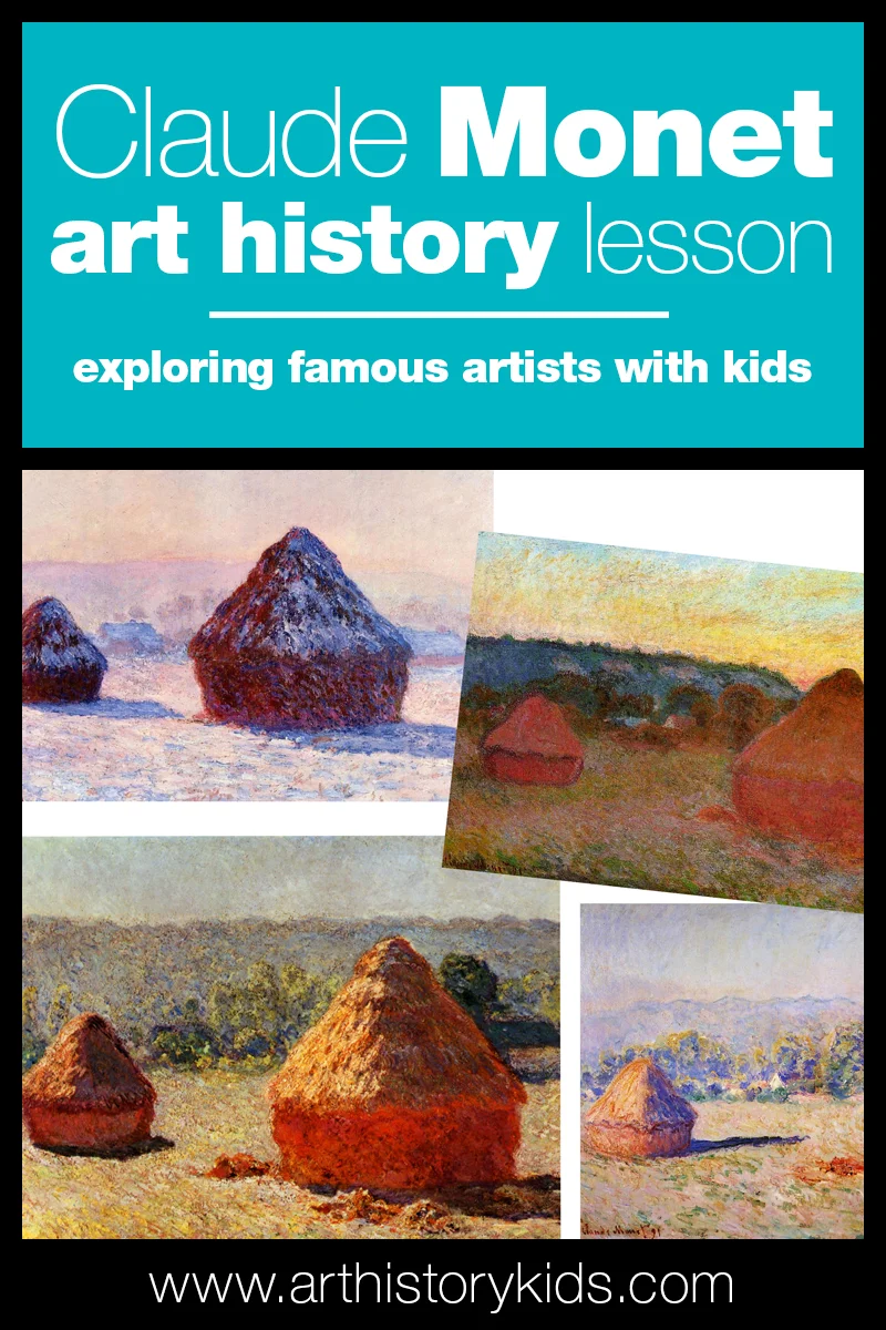 Monet's Haystacks Art History Lesson for Kids — Art History Kids