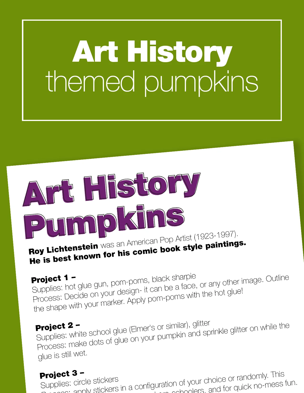 Resource Library — Art History Kids