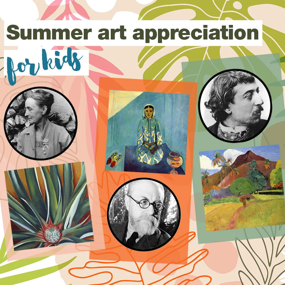 Creative Summer Replay — Art History Kids