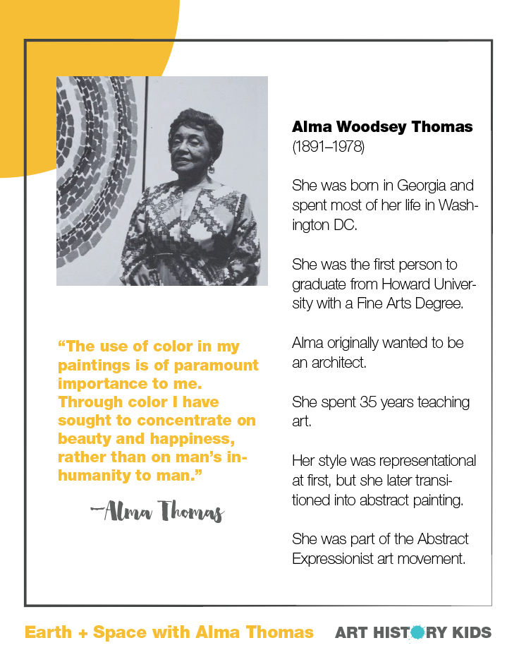 Alma Thomas Eclipse — Art History Kids