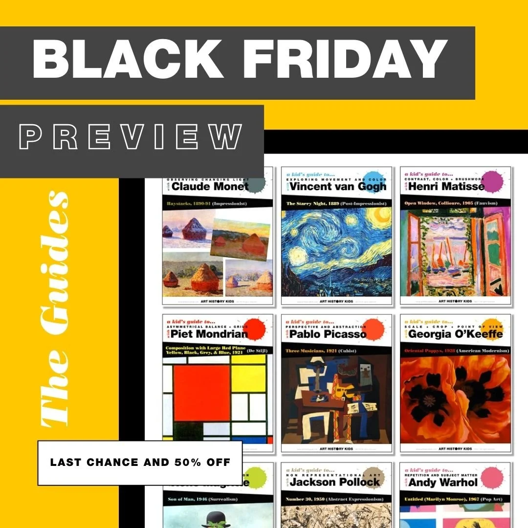 Black Friday Sale Preview — Art History Kids