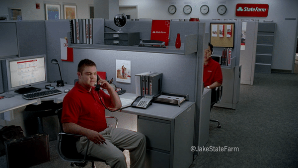 Jake From State Farm Gif