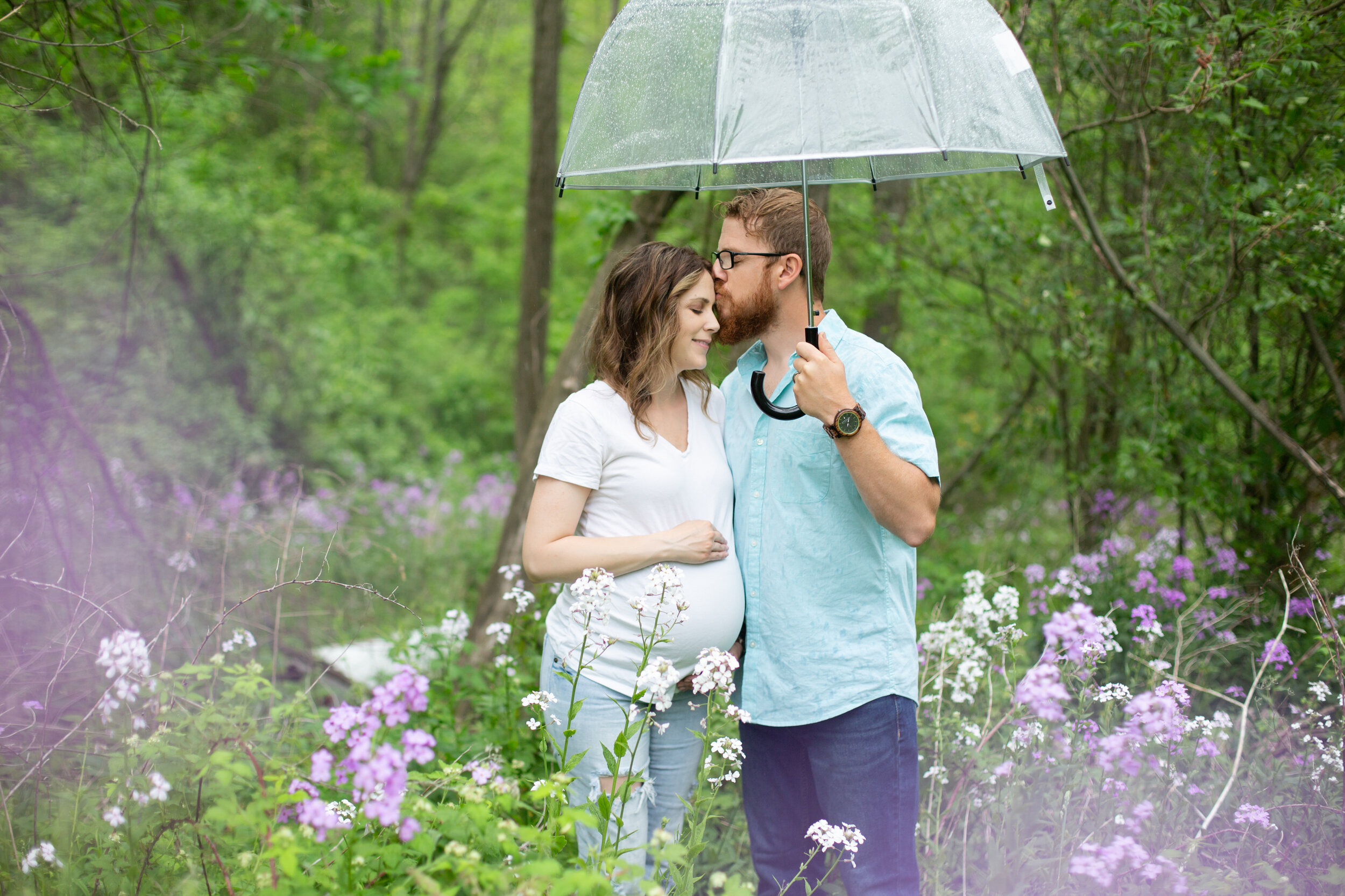 Michelle & Jordan's Outdoor Maternity Session — Alyssia Booth's Candid ...