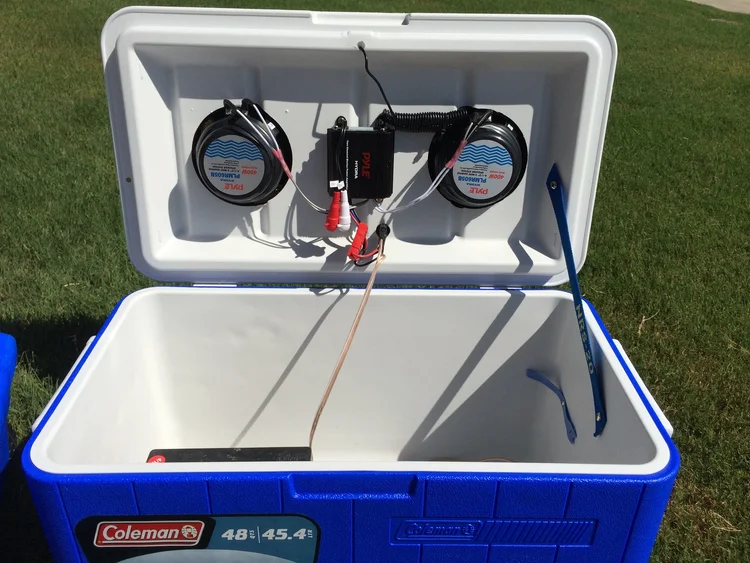 Base Model Cooler Cooler Speaker System — Cooler Speaker Systems