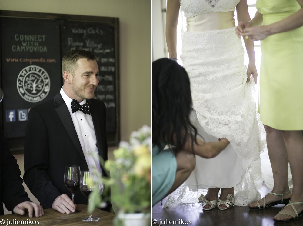 Campovida, Hopland Wedding - Maria and Nate — Julie Mikos | Photographer