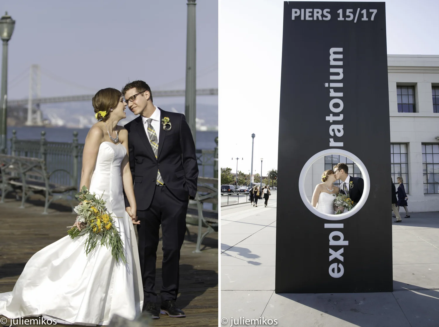 The Exploratorium, San Francisco Wedding - Maddy and Matt — Julie Mikos ...