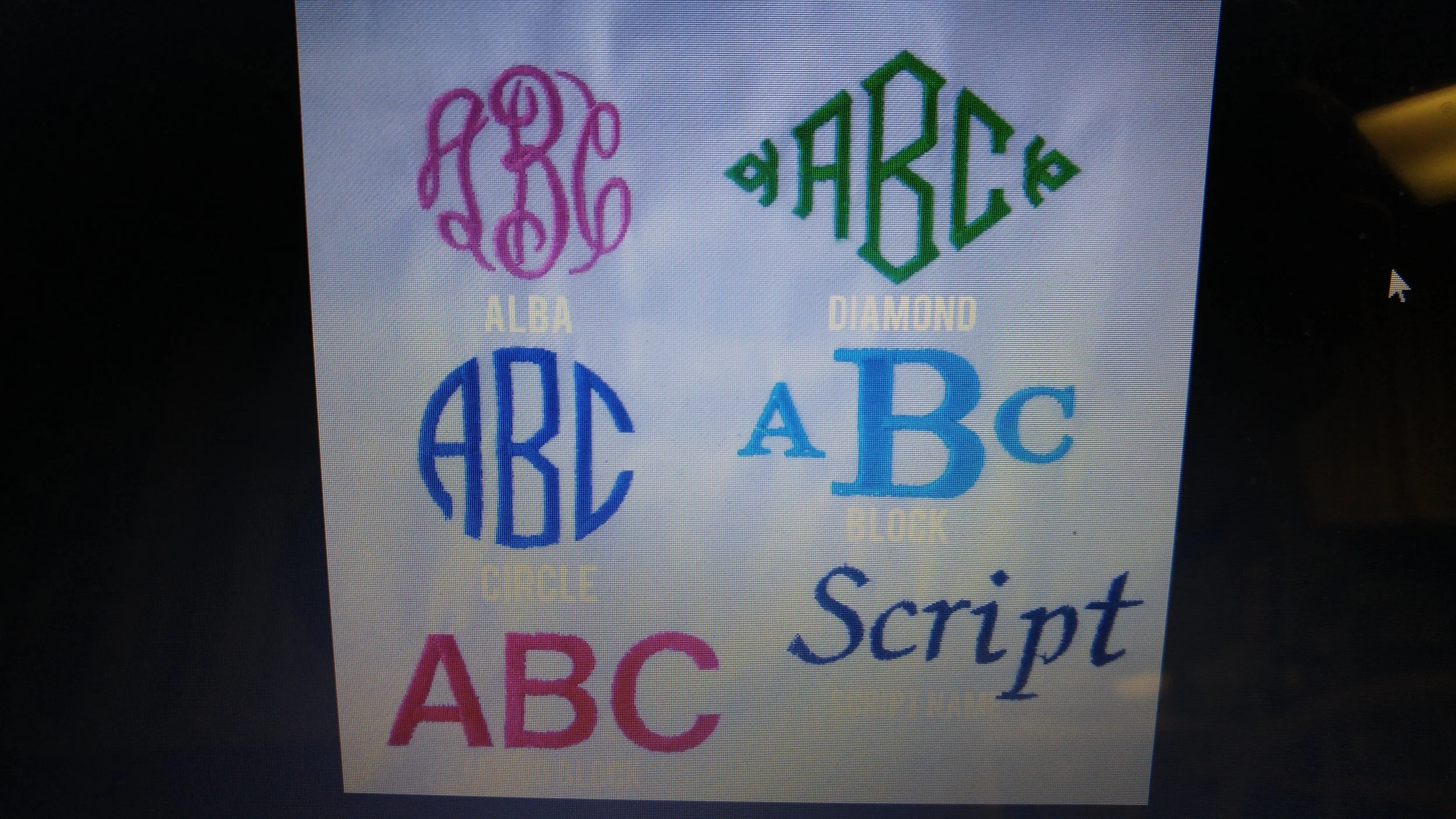 WOMEN — MOSTLY MONOGRAMS