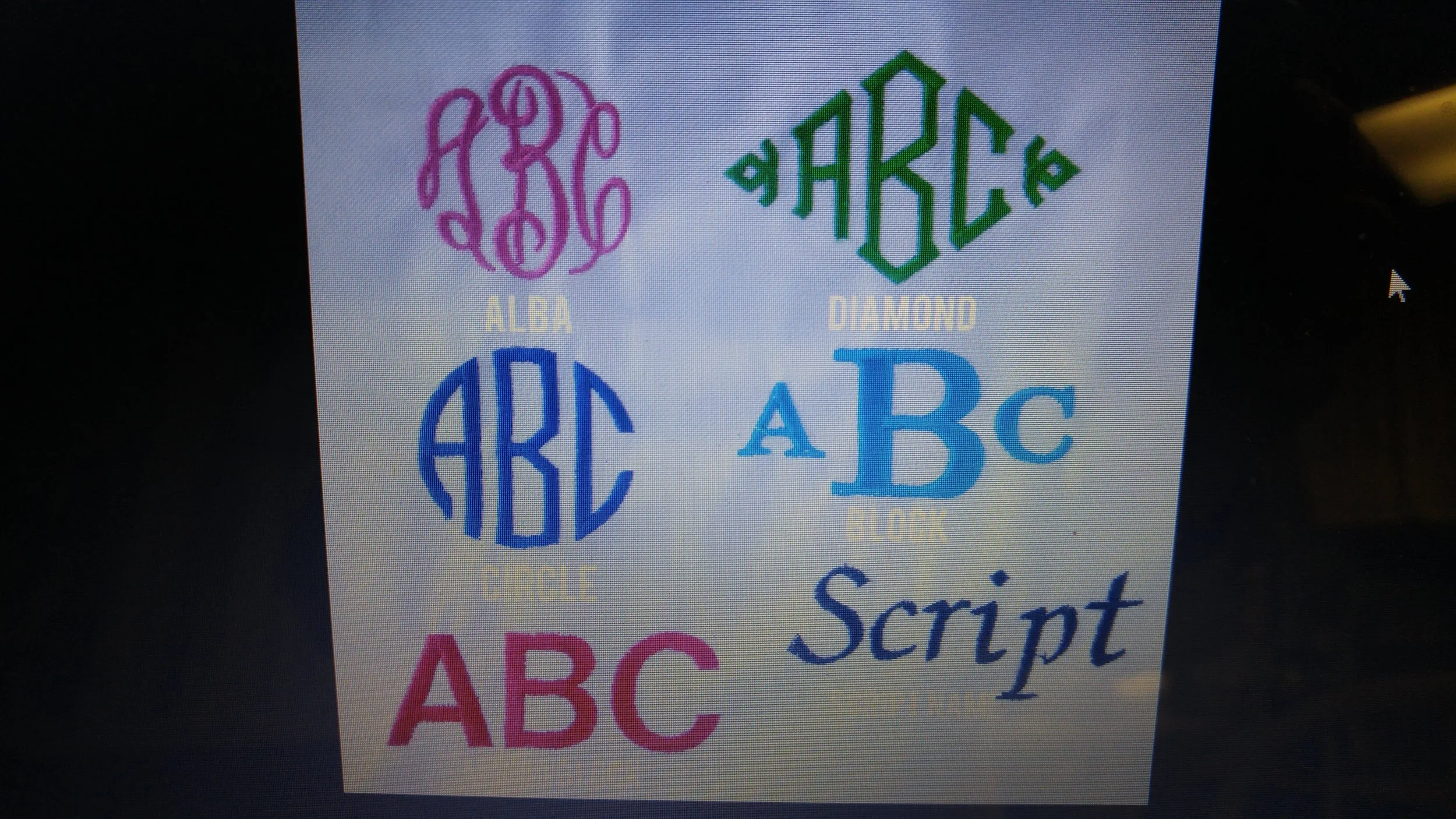 KIDS — MOSTLY MONOGRAMS