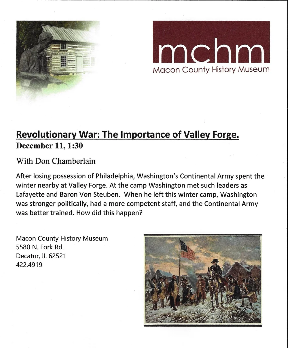The Importance Of Valley Forge — MCHM