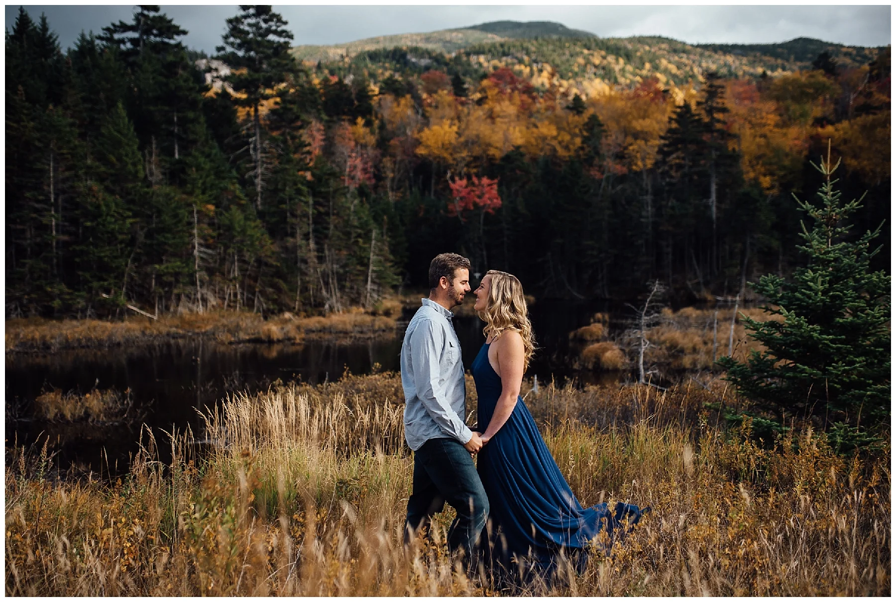 Mackenzie and Dan - White Mountains, NH — CAIT BOURGAULT PHOTOGRAPHY