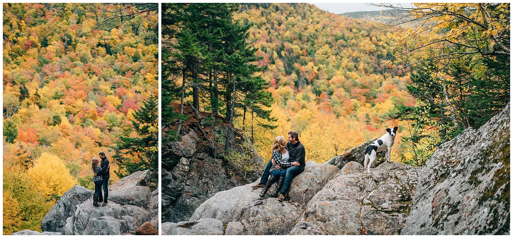 Mackenzie and Dan - White Mountains, NH — CAIT BOURGAULT PHOTOGRAPHY