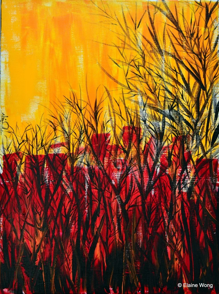 Gallery — Elaine Wong Art | Whimsical Black Cat, Intuitive Art ...