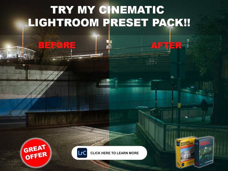 How to Create Cinematic Looking Photographs | Colour Grading, Light & Mood