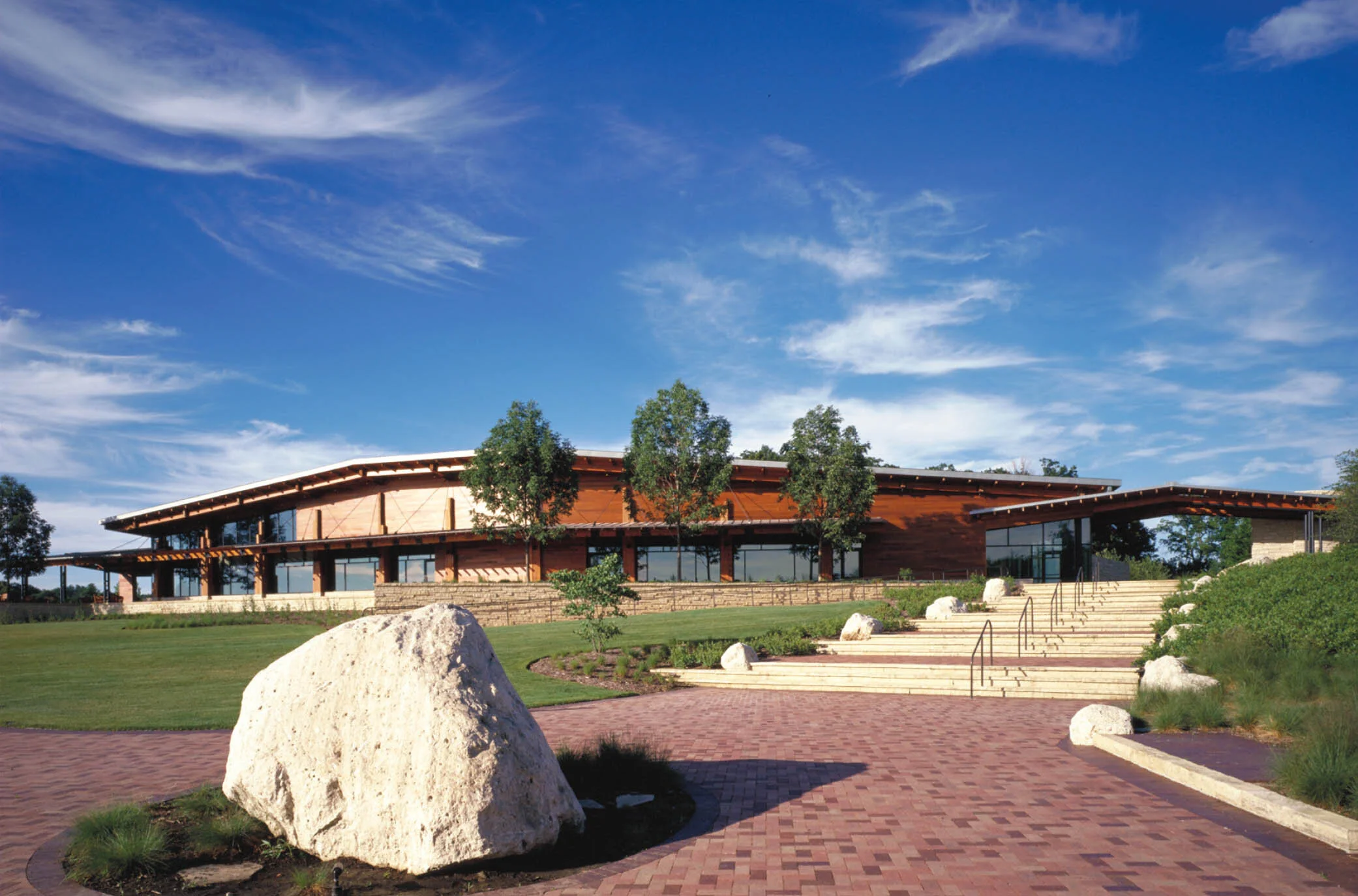 Independence Grove Visitor Center — Woodhouse Tinucci Architects