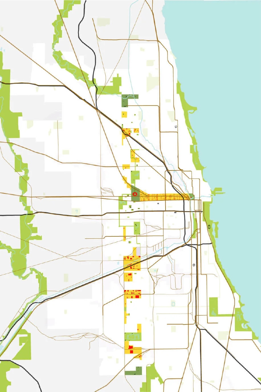 Chicago 2016 Olympic Framework Plan — Woodhouse Tinucci Architects