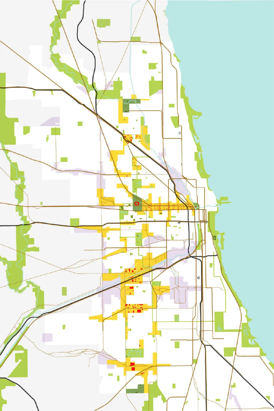 Chicago 2016 Olympic Framework Plan — Woodhouse Tinucci Architects