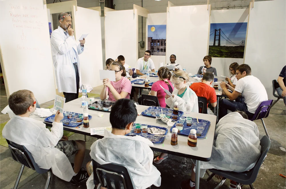 Kids Science Labs - Pop Up Classroom — Woodhouse Tinucci Architects