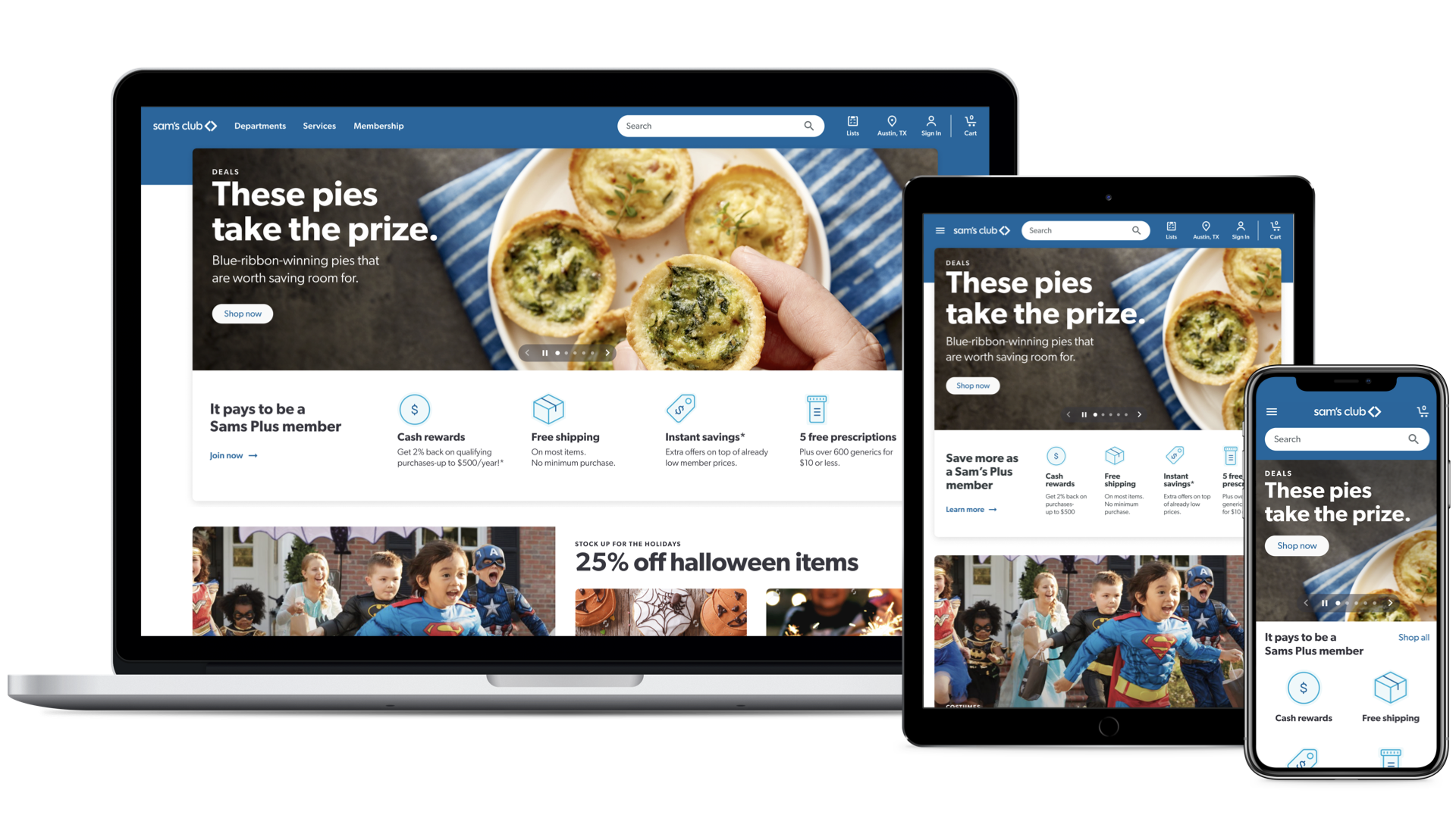 Sam's Club - Digital Rebrand — Jessica Leavitt