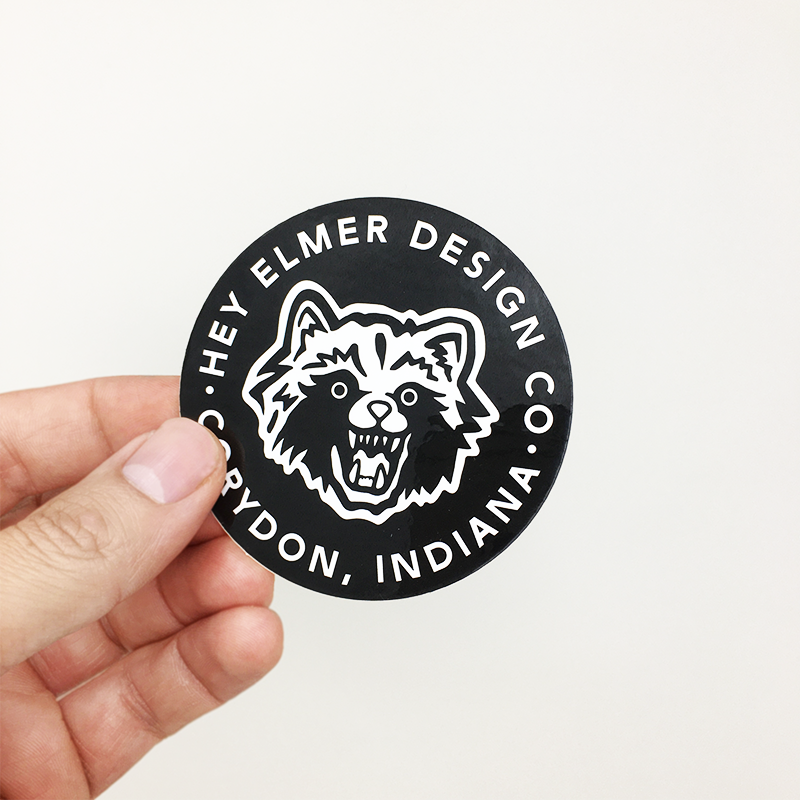 CHIPPY HOLOGRAPHIC STICKER — HEY ELMER DESIGN CO.