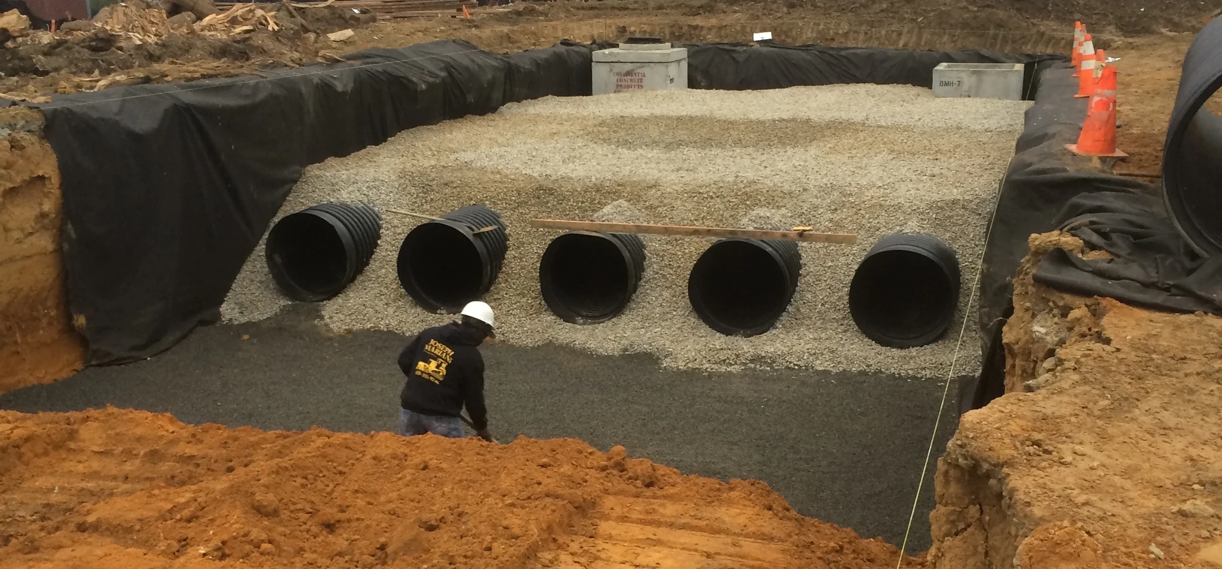 Site Work — Joseph F Mariani Contractors, Inc.