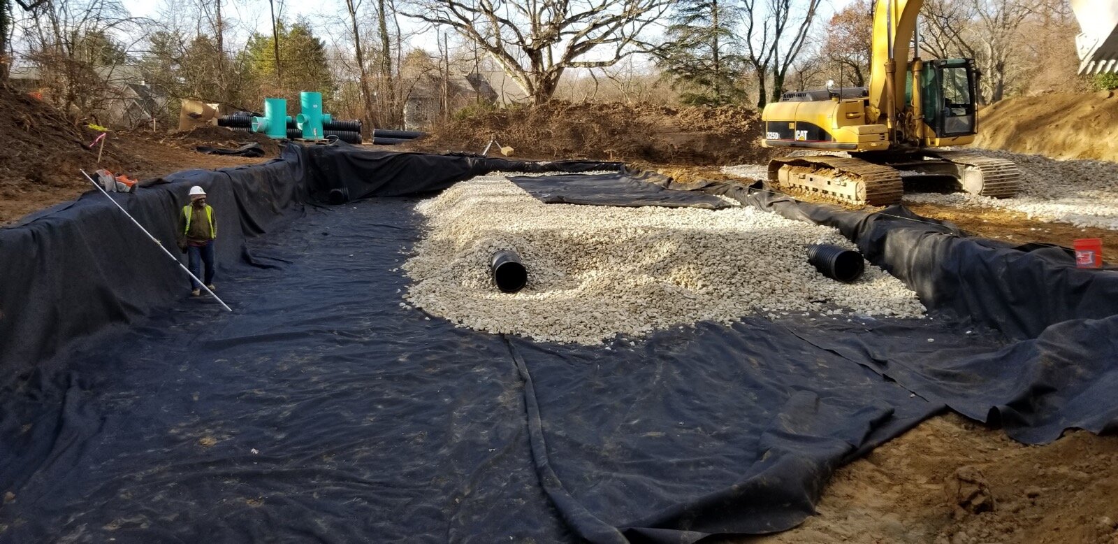 Site Work — Joseph F Mariani Contractors, Inc.