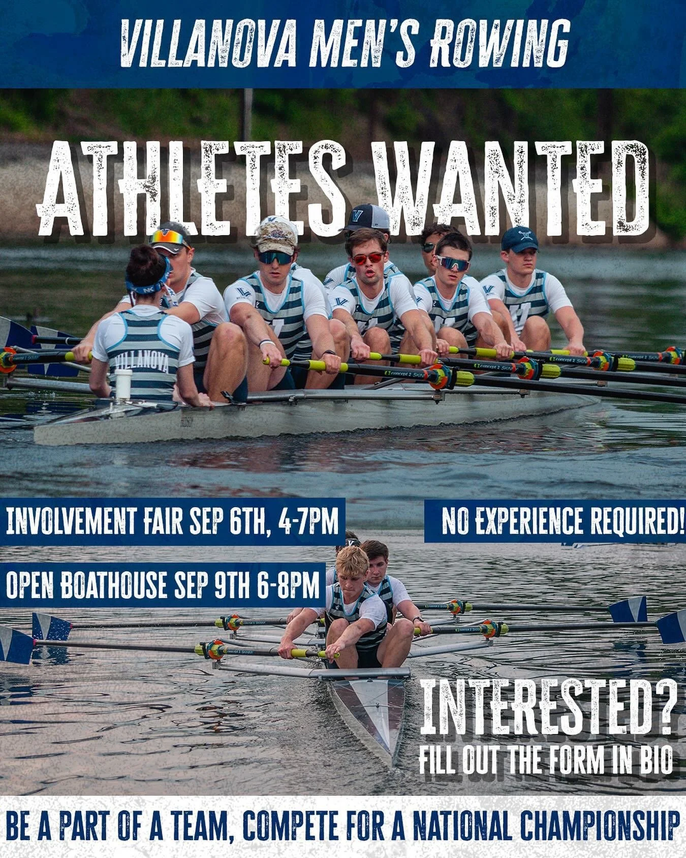 Villanova Men's Rowing