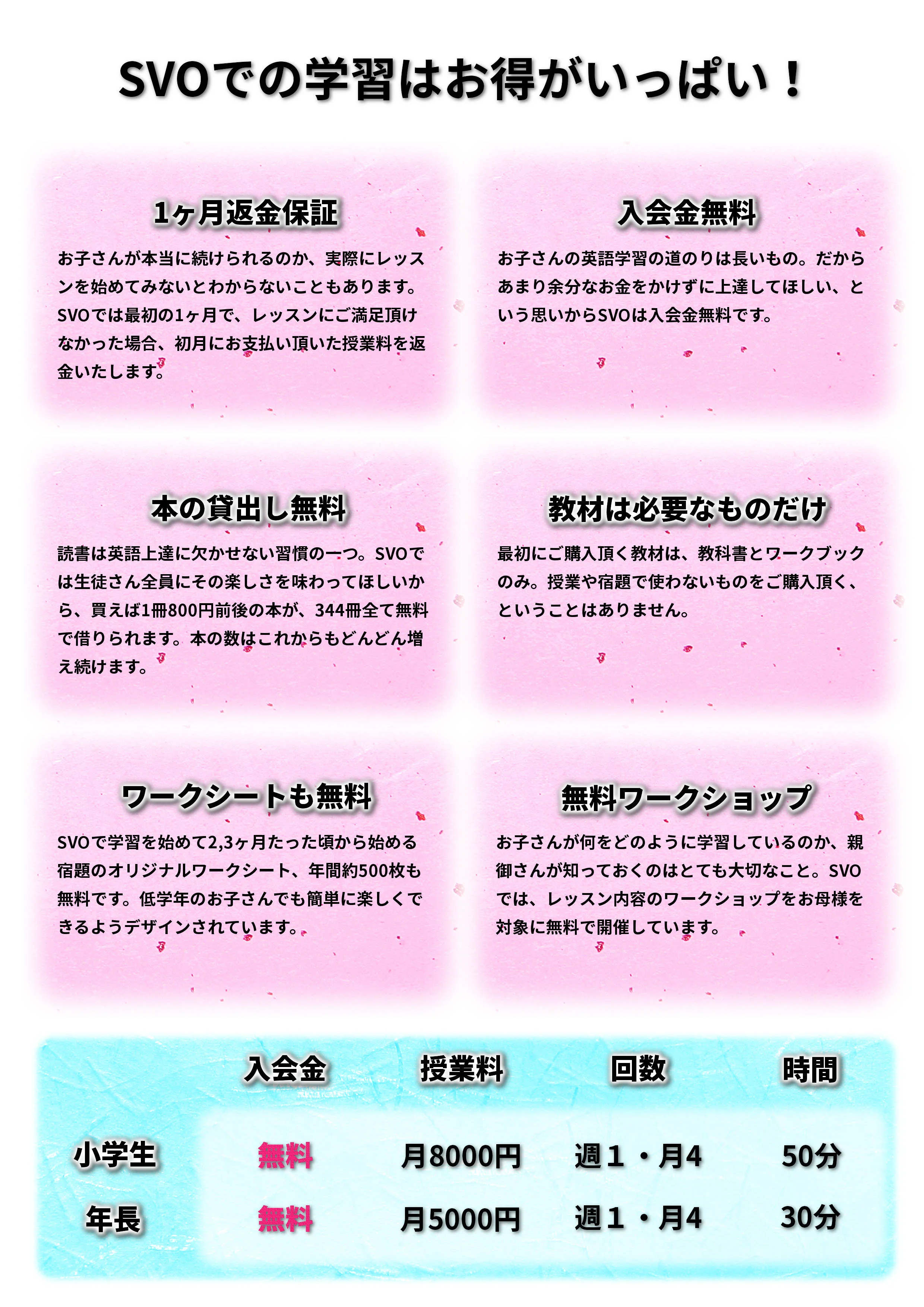 レッスン — svo english