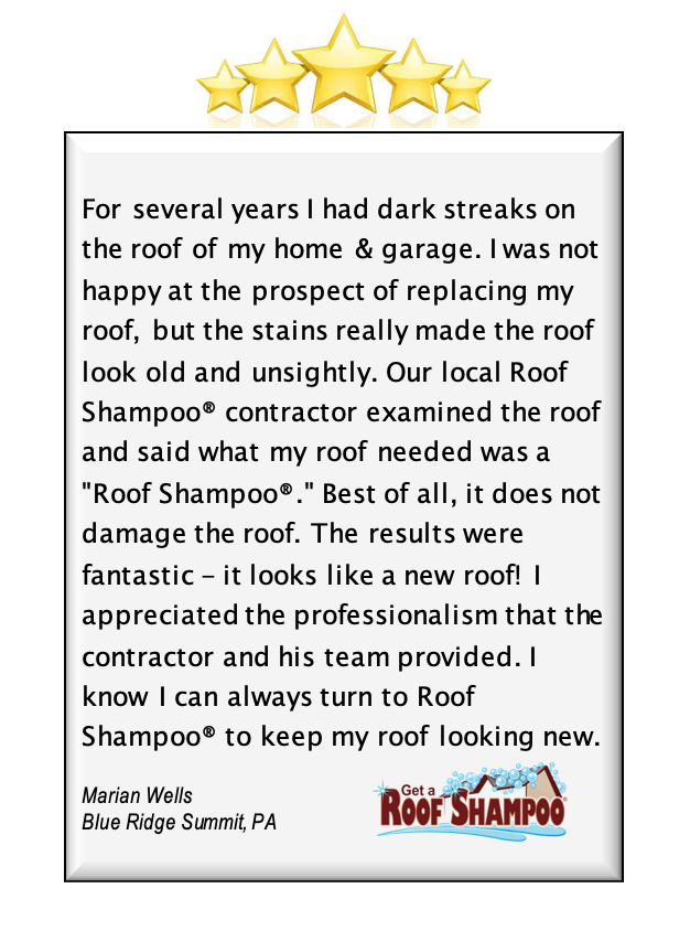 Roof Shampoo® roof cleaning reviews — Roof Cleaning Business - Eco ...