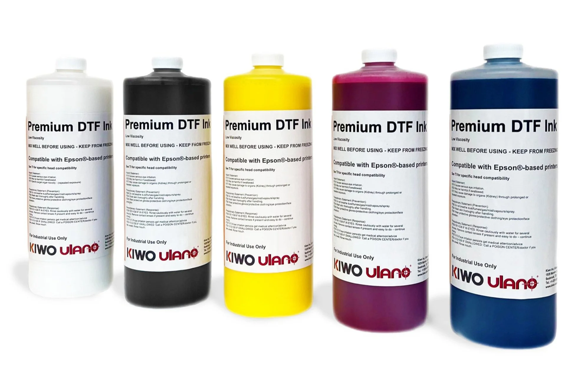 DTF PREMIUM INK - NEW! — KIWO Inc.