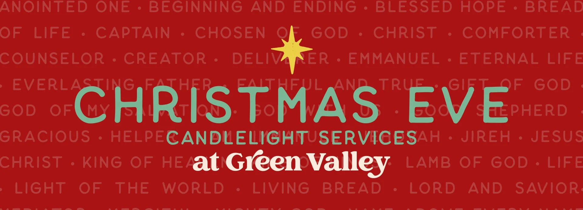 Christmas Eve Service Banner