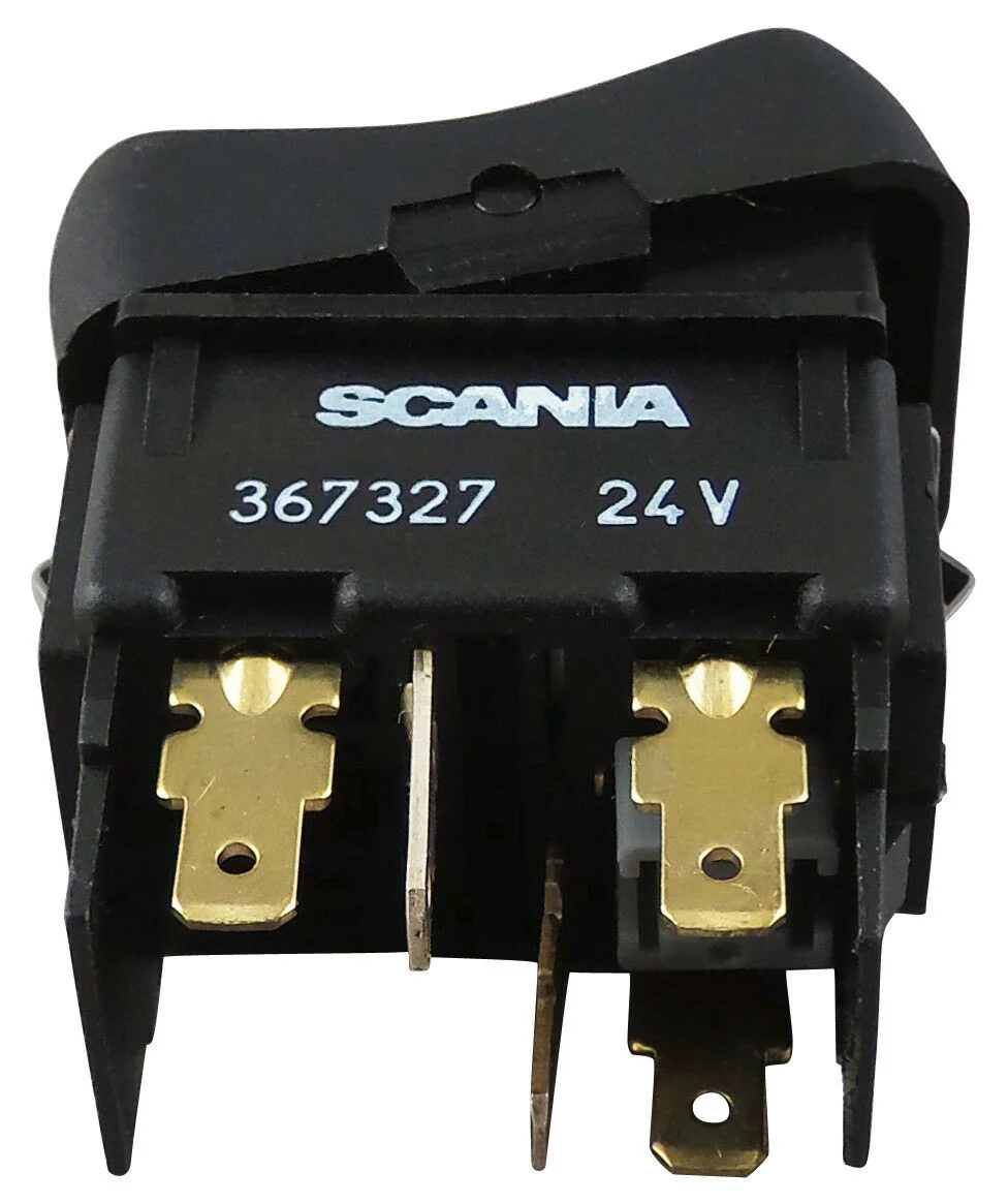 Euramtec DAV Scania Battery Change-Over Switch 24VDC with Lock 367327 ...