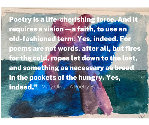 The Healing Power of Poetry — Gretchen Schmelzer