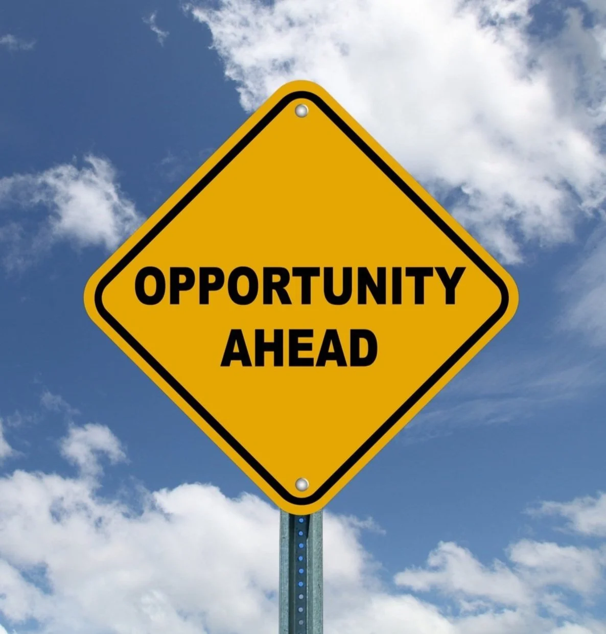 Opportunity Ahead Sign