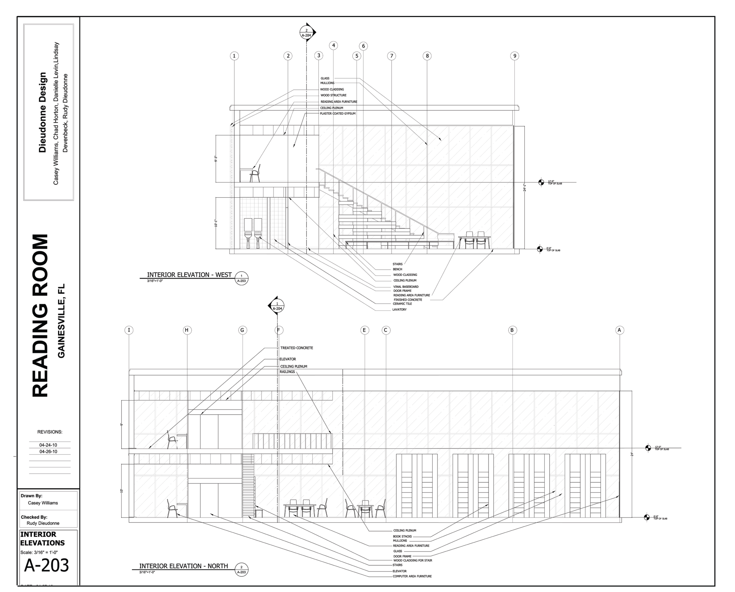 Reading Room (Revit) — Chad M. Horton