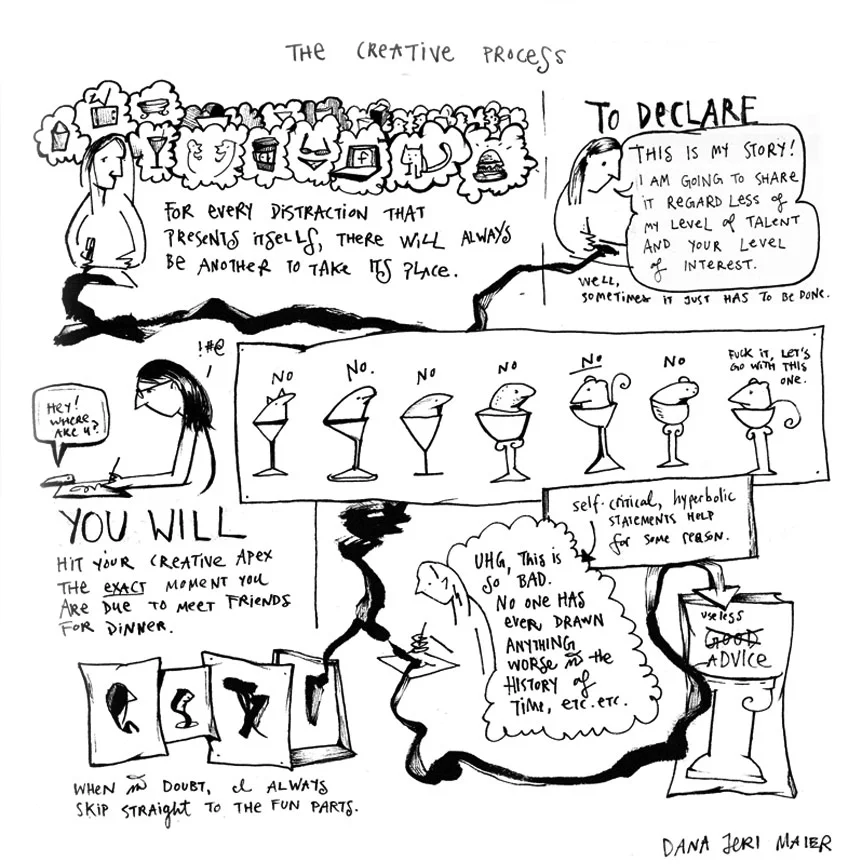 A few new cartoons — Dana Jeri Maier