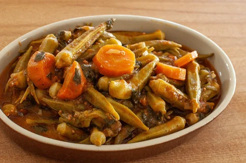 TRADITIONAL GREEK OKRA STEW RECIPE — KARDAMAS