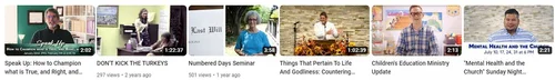 youtube channel — Grace Bible Church Winston Salem, NC