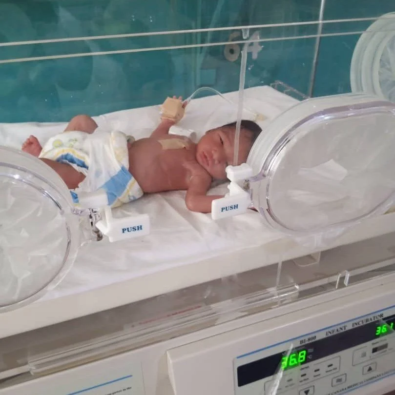 Premature Babies In Incubators