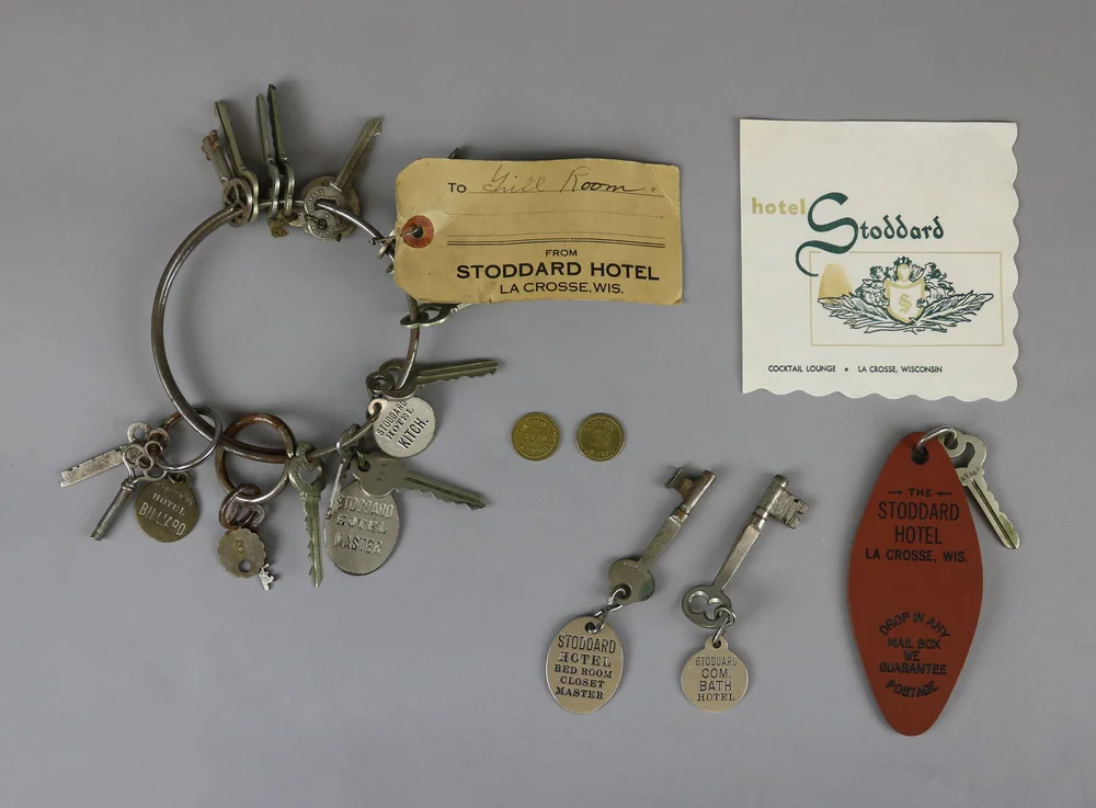Stoddard Hotel Memorabilia — La Crosse County Historical Society