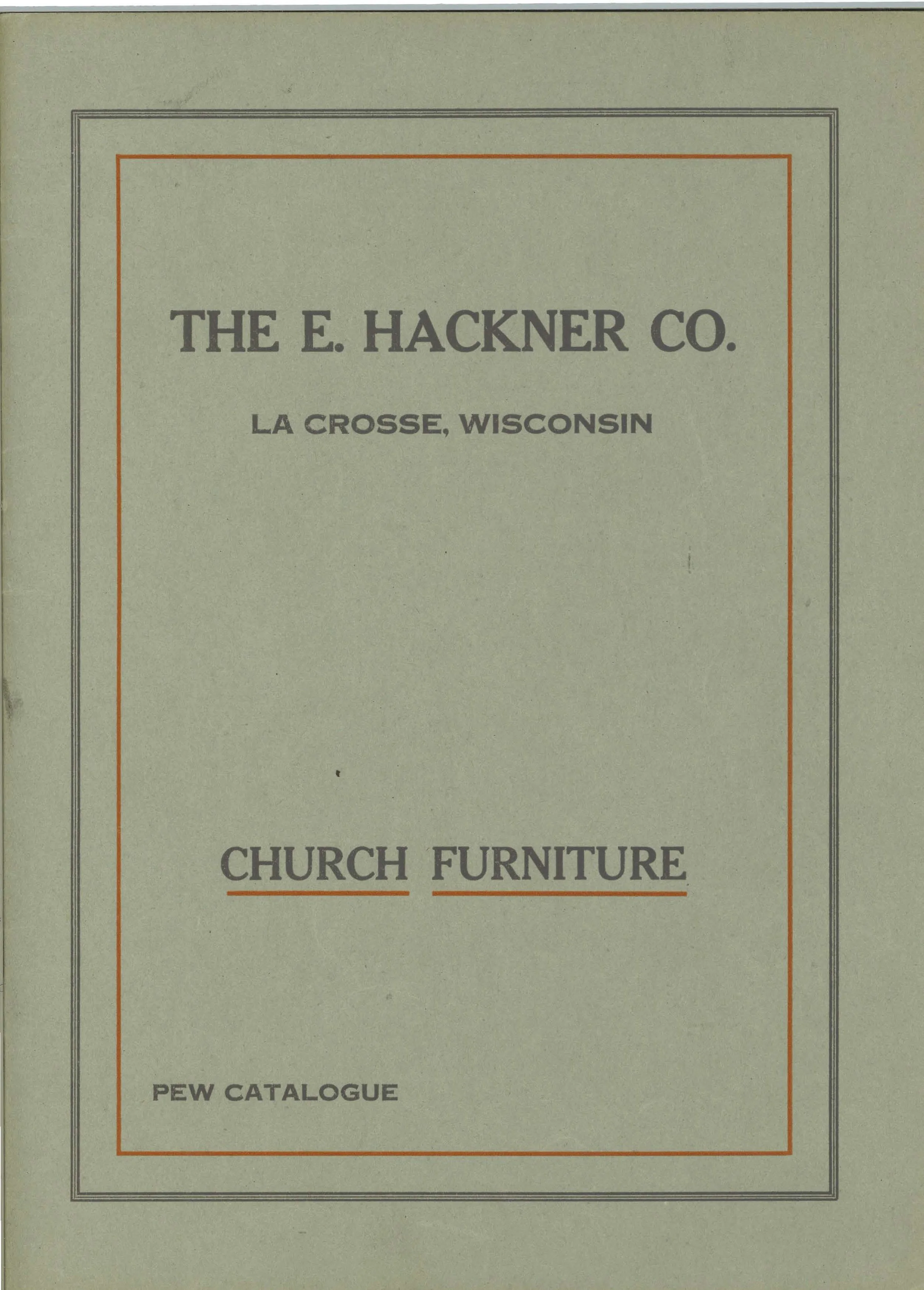 Hackner Catalogs — La Crosse County Historical Society